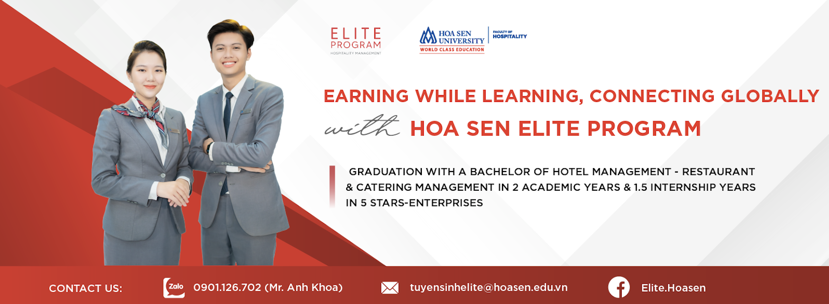 HOA SEN ELITE PROGRAM - Faculty of Hospitality
