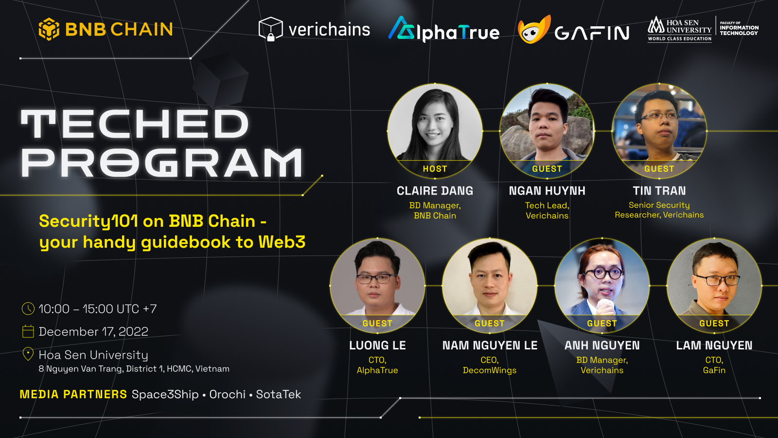 Seminar Security101 on BNB chain - Handy guidebook to web3