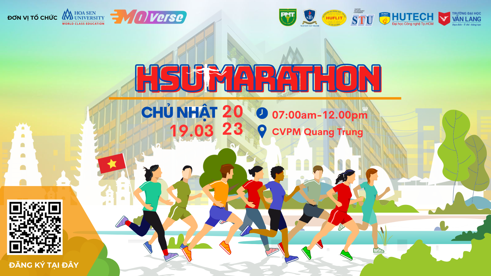 Giải chạy "HSU Marathon 2023" - Sự kiện