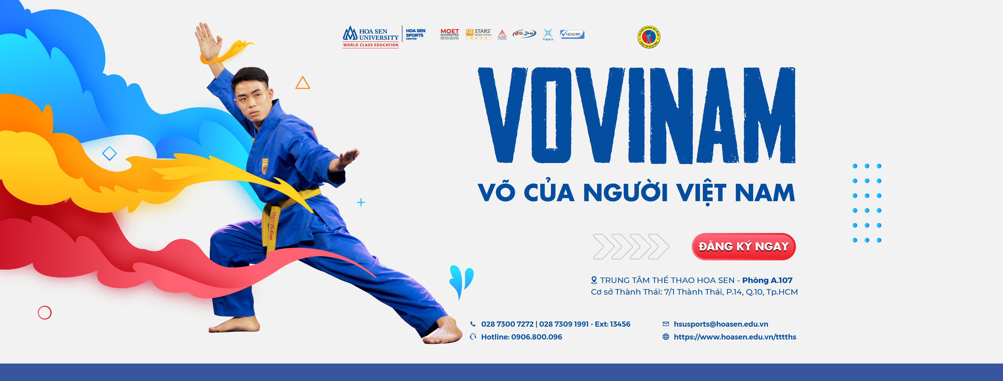 Vovinam - Võ của người Việt Nam - Trung tâm Văn hoá Thể thao HSU