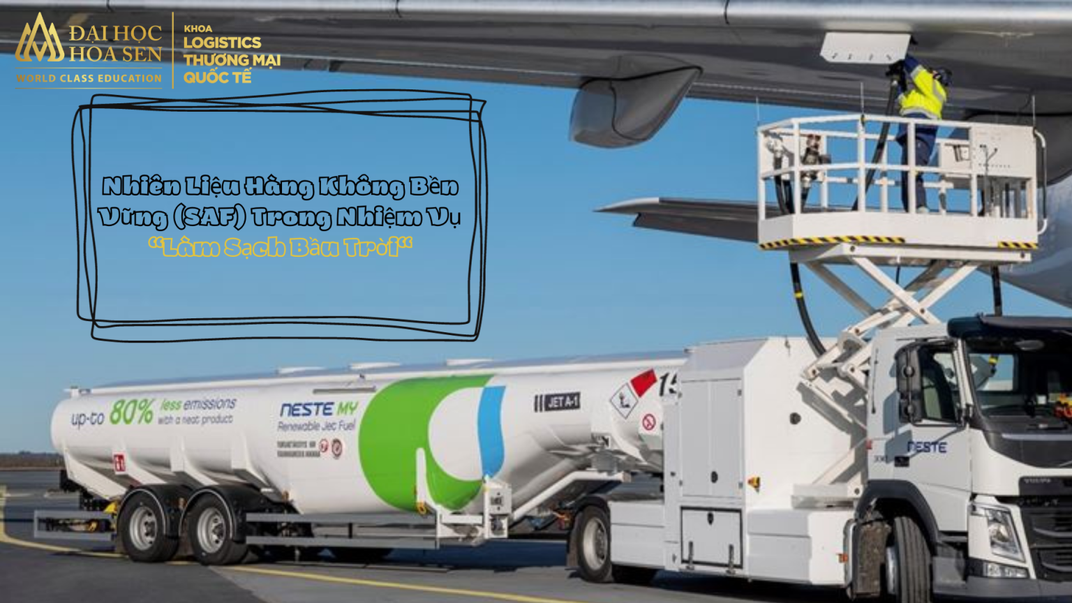 Sustainable Aviation Fuel (SAF) In Its Mission To Clean The Skies ...