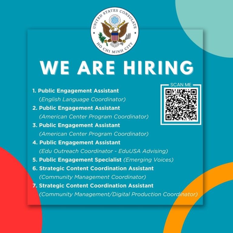 EMPLOYMENT OPPORTUNITY FROM THE U.S. CONSULATE GENERAL IN HO CHI MINH ...