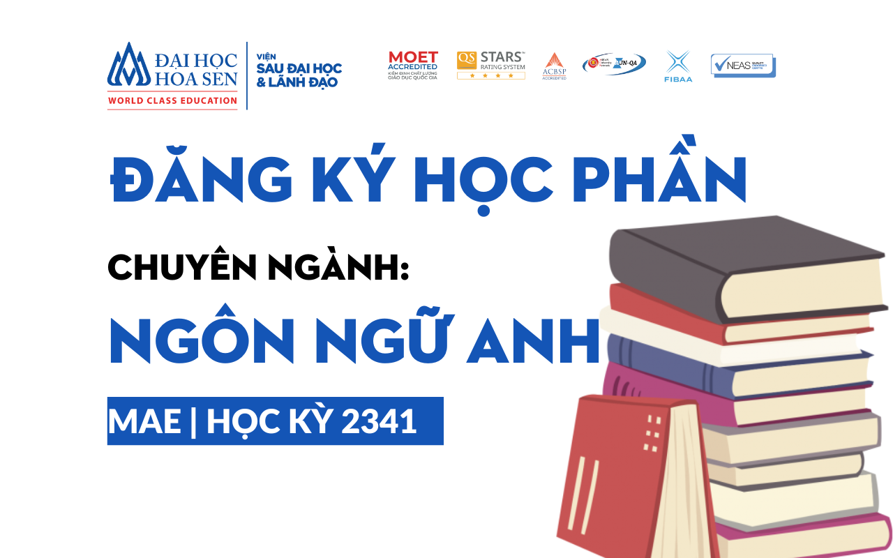 Hoa Sen University: Register for Master of Arts in English (MAE ...