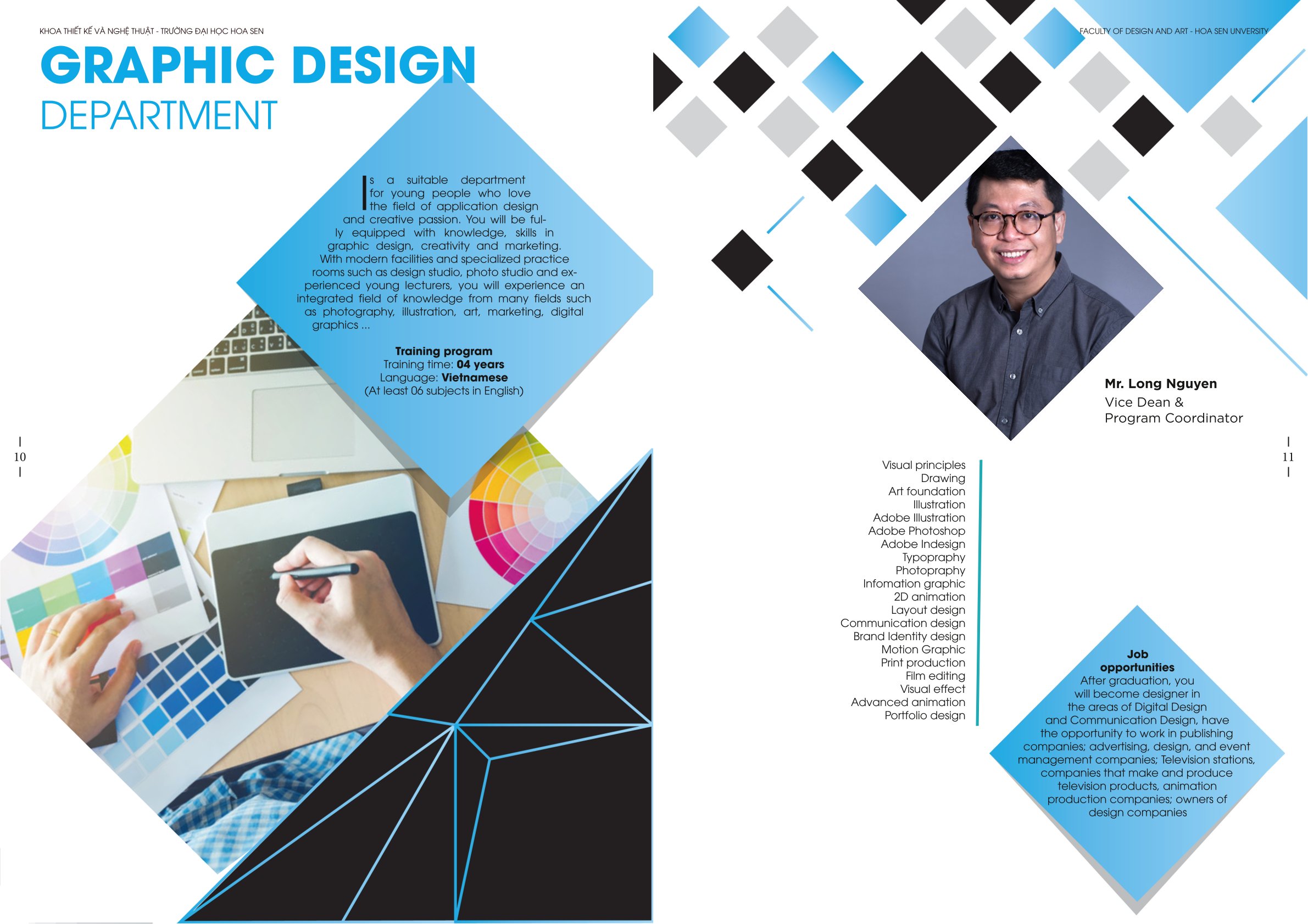 Graphic Design programme - Khoa Thiết kế - Nghệ thuật